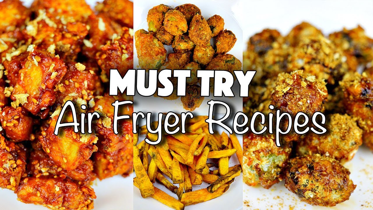 HEALTHY JUNK FOOD // MUST TRY AIR-FRYER RECIPES (VEGAN) - Vegan Punch HEALTHY JUNK FOOD // MUST TRY AIR-FRYER RECIPES (VEGAN) - Vegan Punch